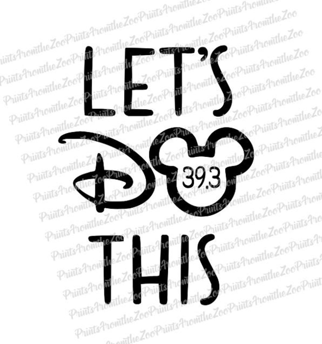 Let's Do This Rundisney Inspired Svg/cut File Download - Etsy