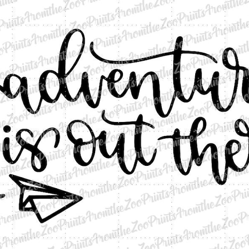 UP Svg Adventure is Out There Cut File Clipart Carl - Etsy