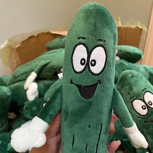 Pickle Plush Stuffed Pickle Christmas Pickle Plushie - Etsy