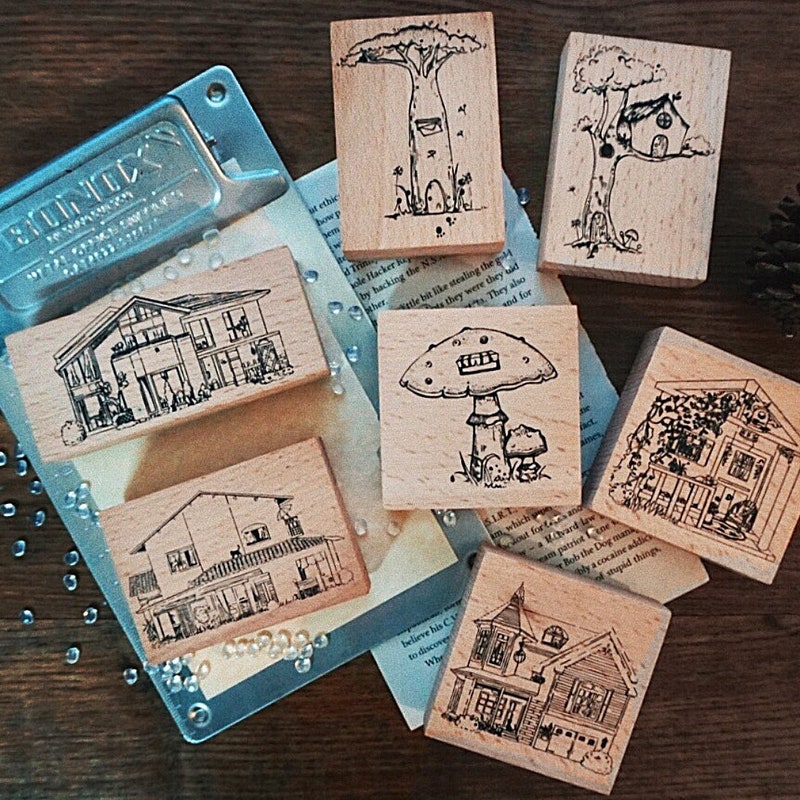 Home Stamp - Etsy