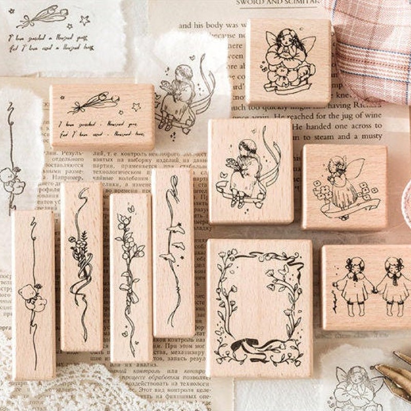 Fairy Stamps - Etsy