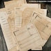 Coffee Stained Receipt Prints, Vintage Restaurant Receipt Replicas ...