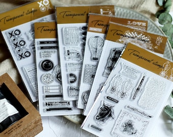 Typewriter Stamp Set - Etsy