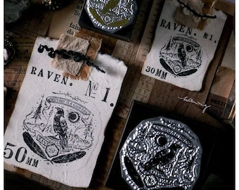 Metal Stamp Raven - Etsy