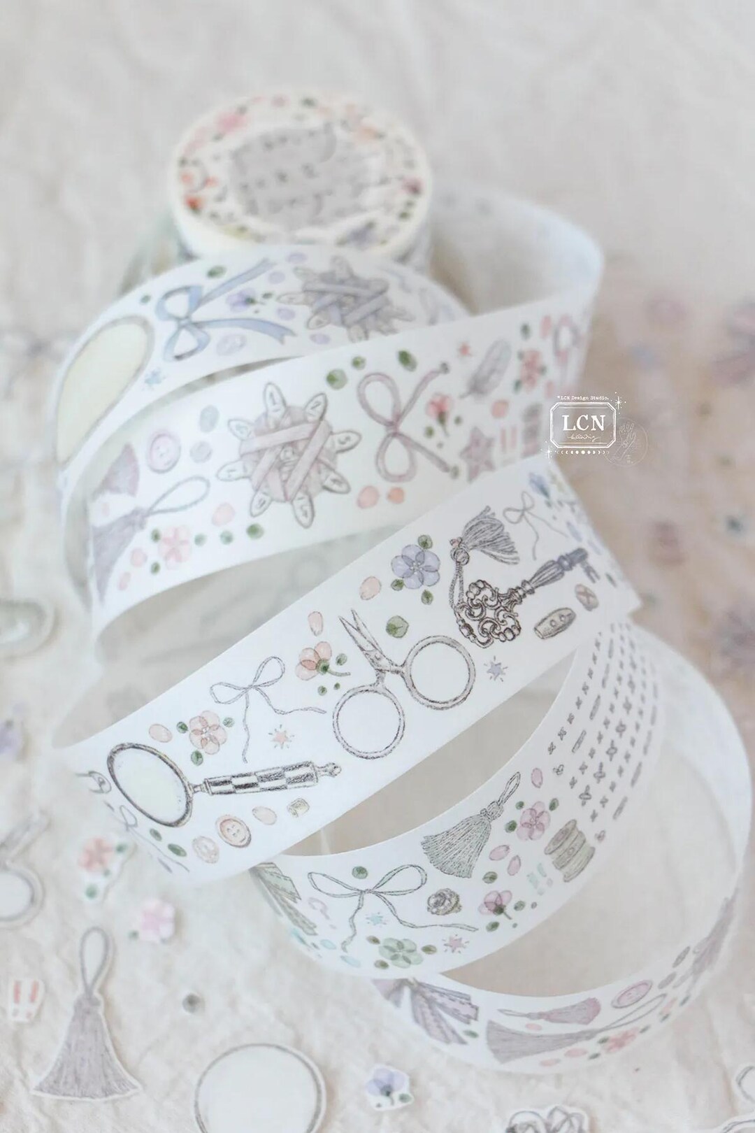 Joy Bringer Week 2 Masking Tape, LCN Design Studio, Bow, Magnifying ...