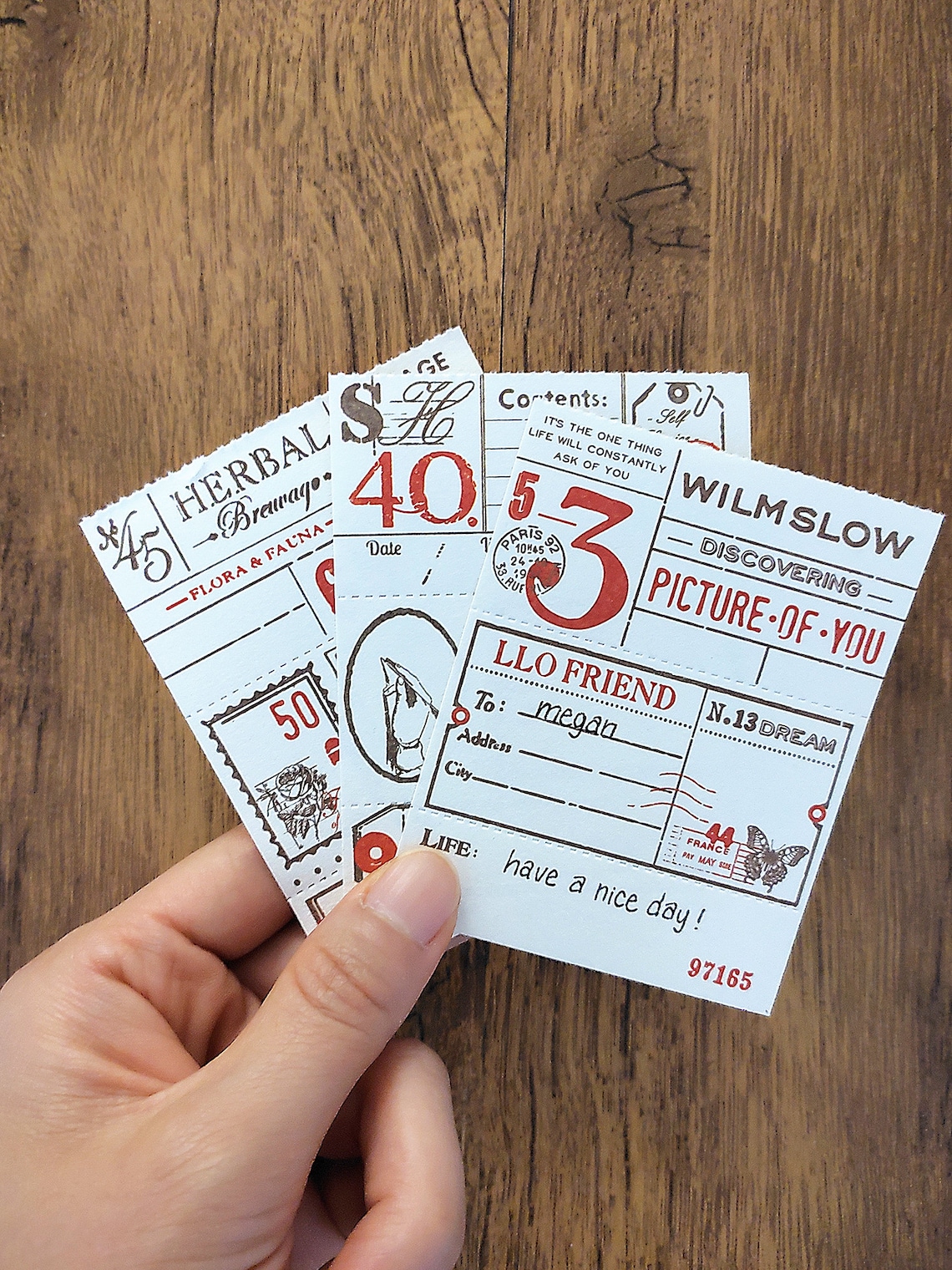 Vintage Style Notepad Keepsakes Note Paper Mushroom | Etsy