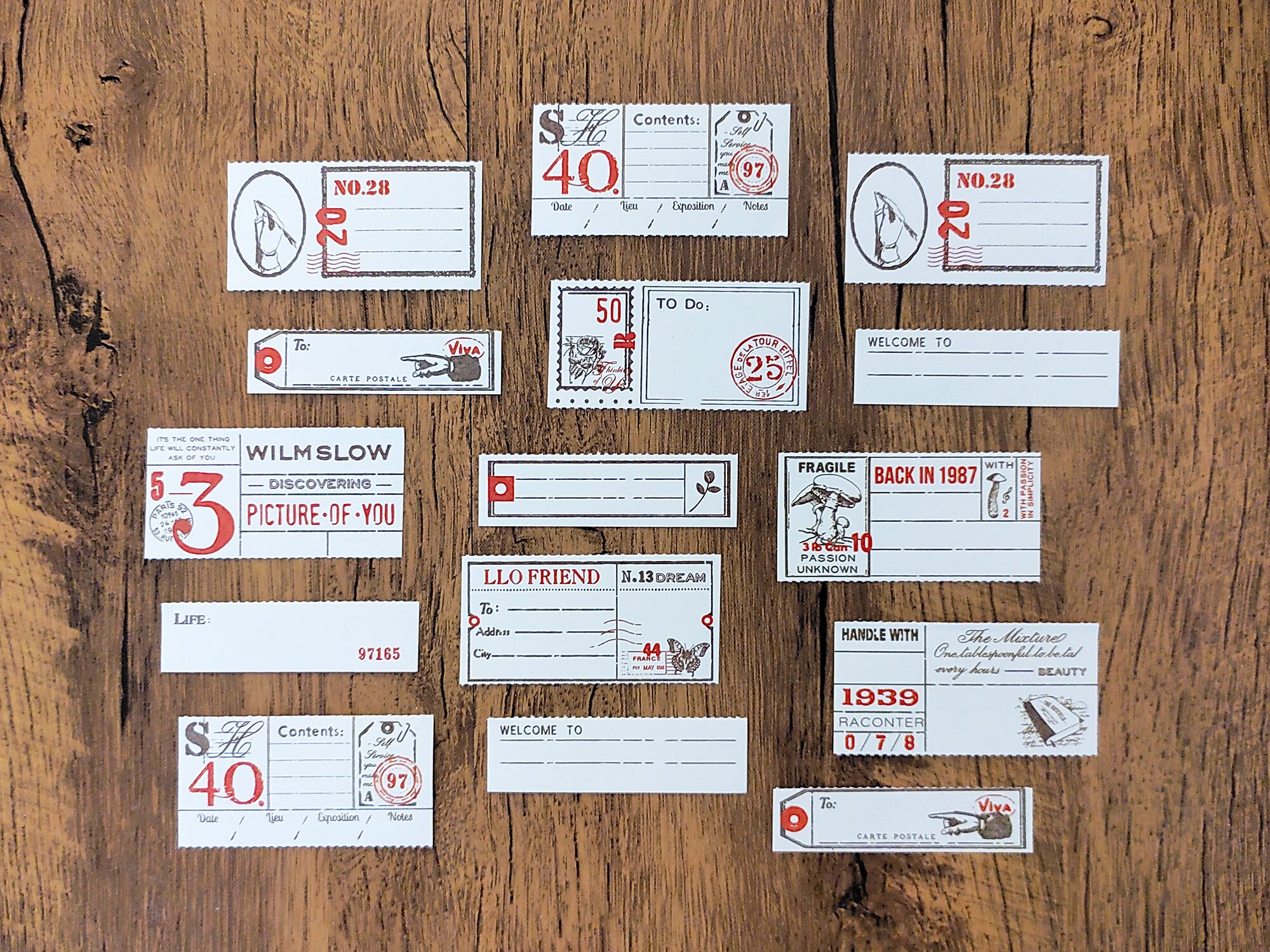 Vintage Style Notepad Keepsakes Note Paper Mushroom | Etsy