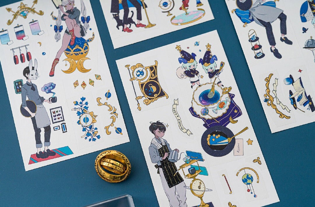 Starway Inn Masking Tape, Nebula Cafe, Galaxy Boys and Girls ...