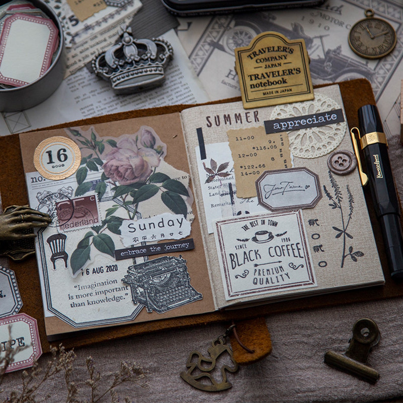 Frame and Label Wooden Stamps, Letterpress Vintage Style Tags Rubber ...