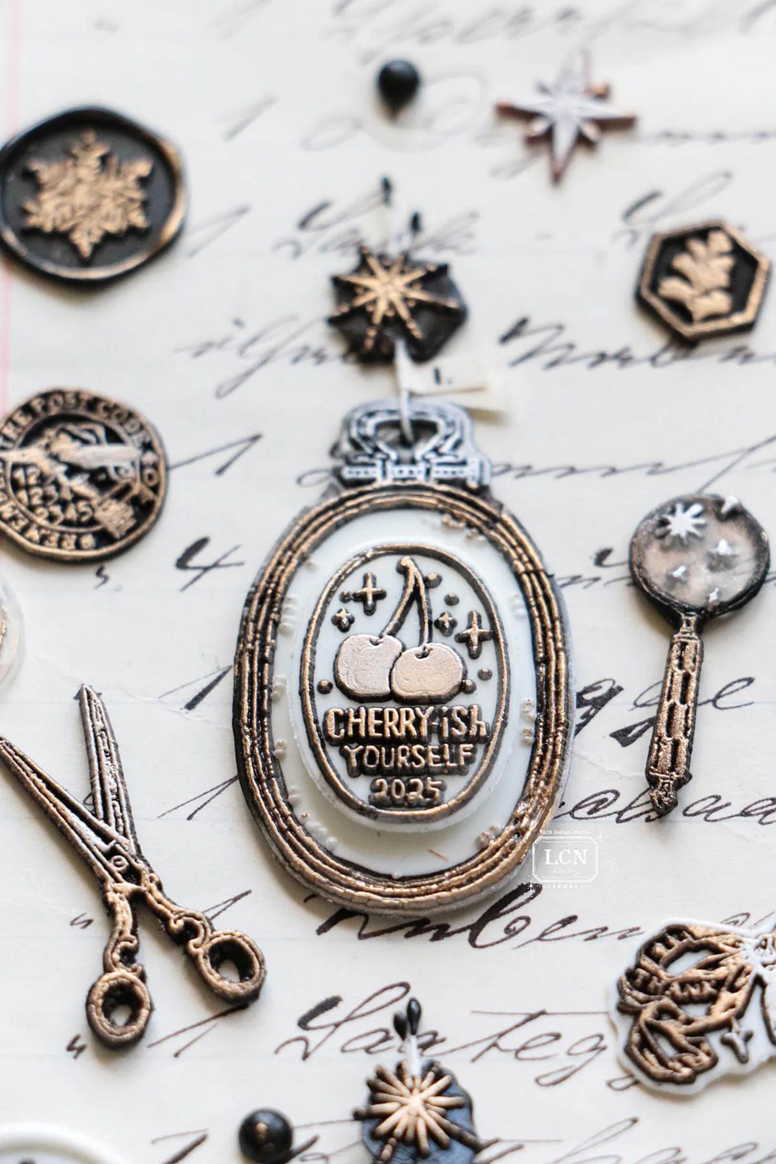 Cherish Yourself Wax Seal Stamp, LCN Design Studio Original Design ...