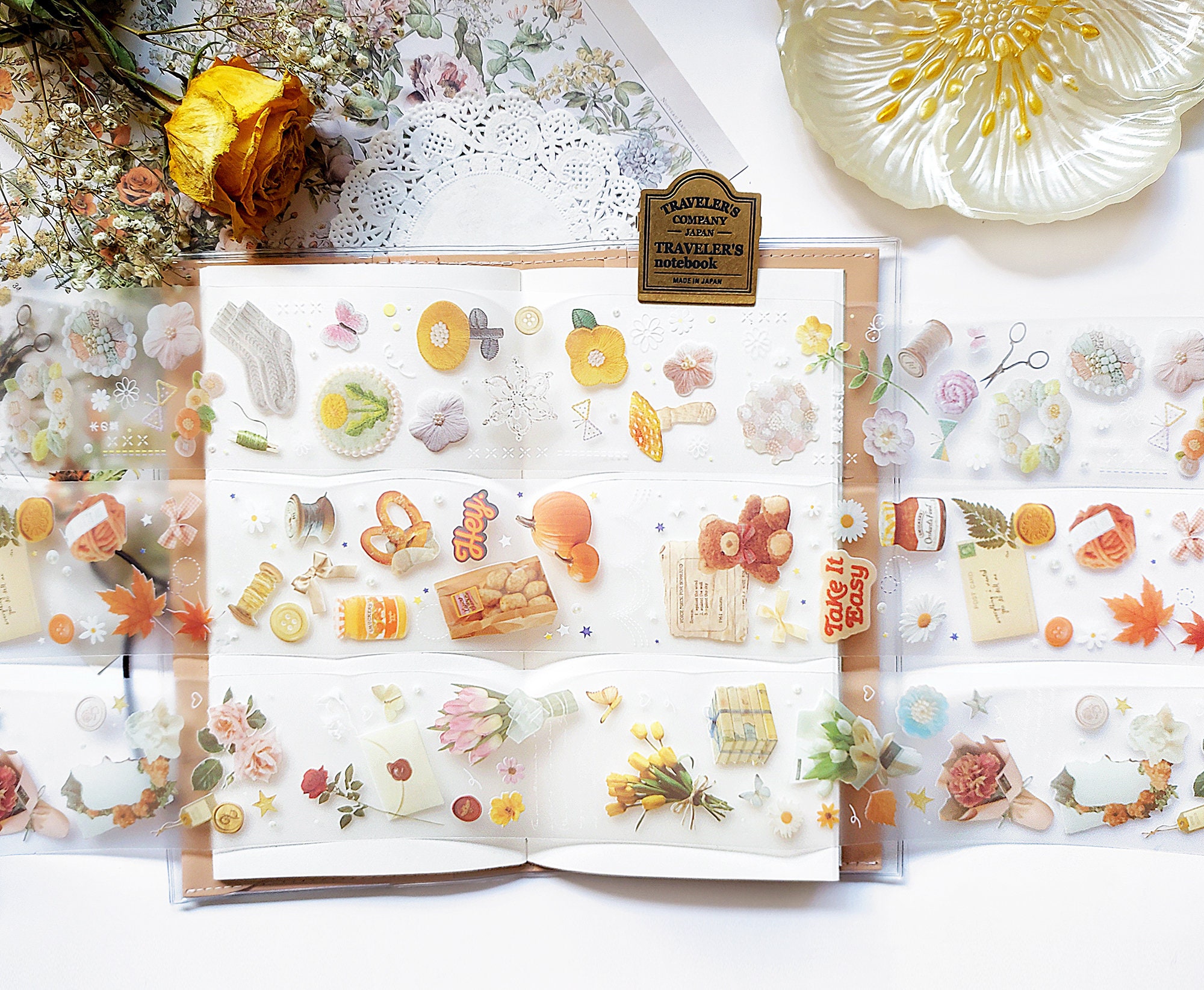 Treasure Chest Clear Tape Roll Sewing and Embroidery Themed | Etsy