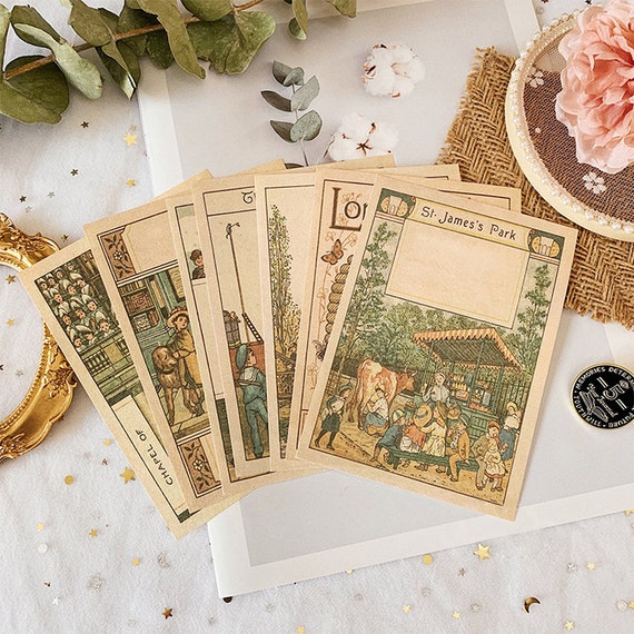 Medieval Art Themed Memo Paper the Middle Ages Collage Paper - Etsy UK