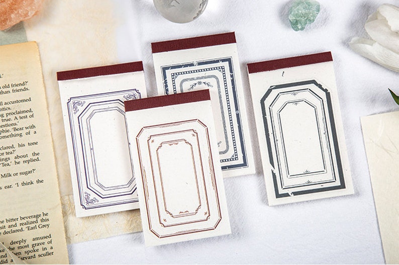 Assorted Frames Memo Pad Detachable Die-cut Shape Decorative - Etsy