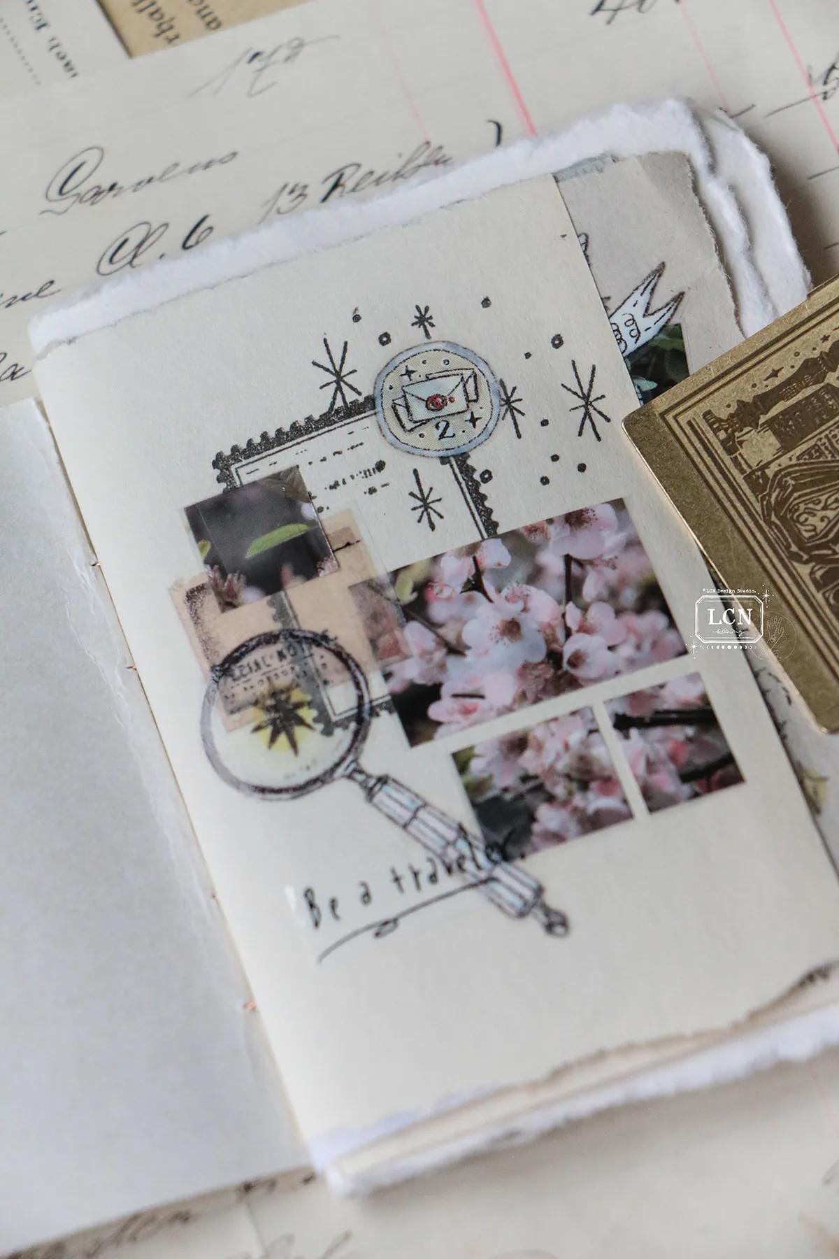 Hand Drawn Stars Rubber Stamp, LCN Design Studio Lignous Stamp, Lin ...