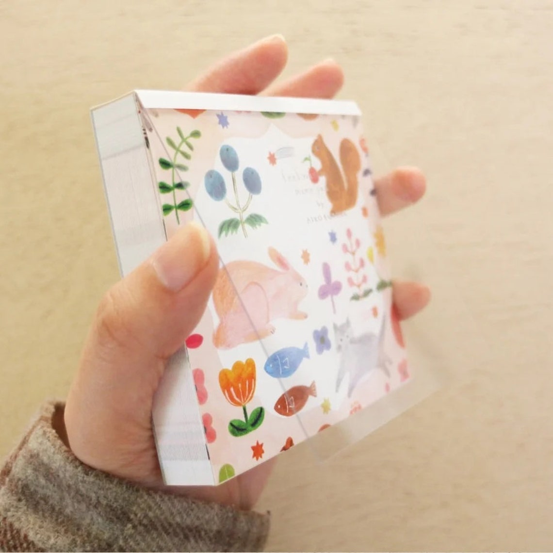 120PCS Feel Nature Memo Block, Cozyca, Aiko Fukawa Illustration Notepad ...