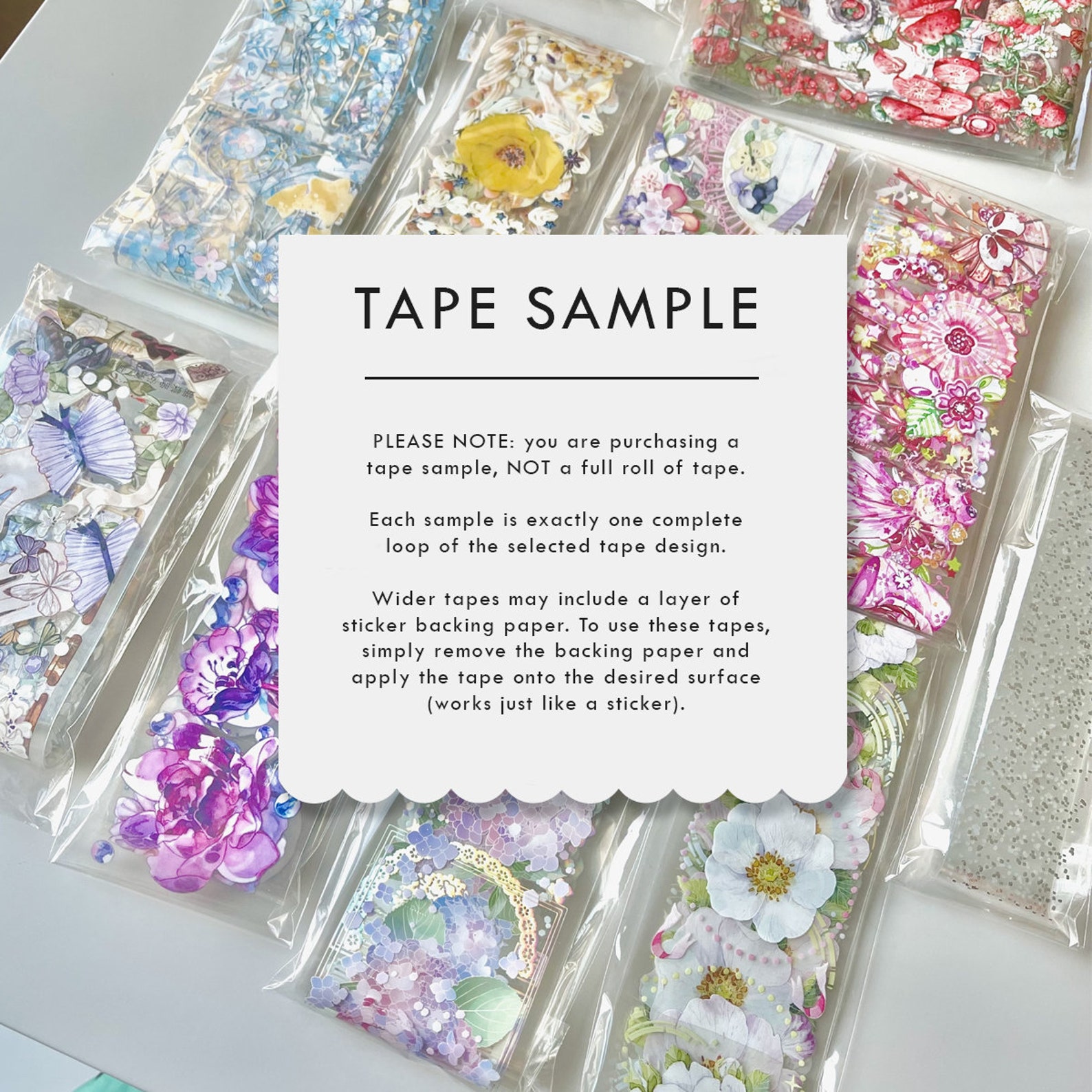 Talkness Studio Girls Tape Sample Secret Garden Sweet Dream - Etsy