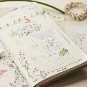 MU Lifestyle Print on Stickers 183, Spring Garden Rub on Sticker Sheet ...