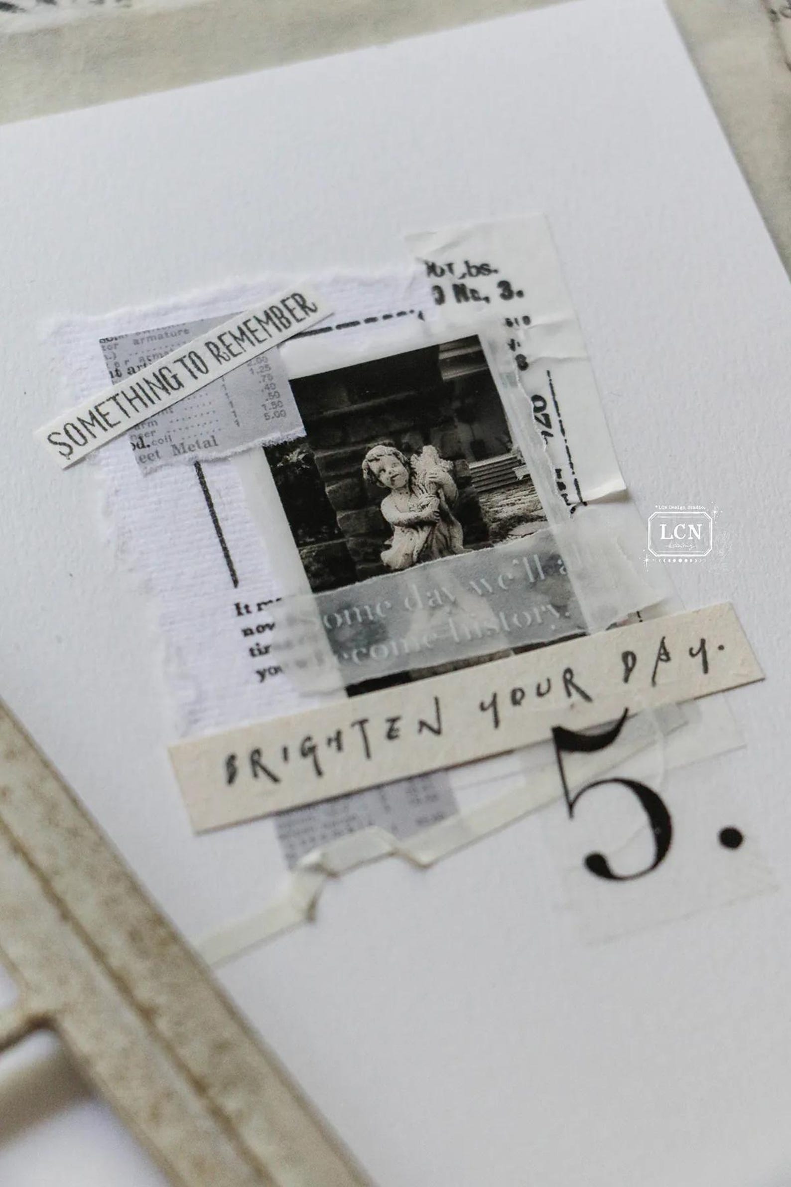 Sentence Acrylic Cling Stamps Set, LCN Design Studio, Words and Poems ...