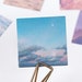 Cloudy Sky Box Sticker Set, Clouds, Aesthetic Sunset Planner Stickers ...