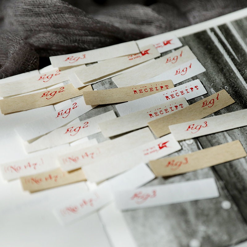 Milk Tea Series Assorted Paper Journaling Cards Set A, Decorative ...