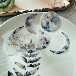 58PCS Magical Forest Sticker Pack, Fairy Dust, Moon Translucent ...