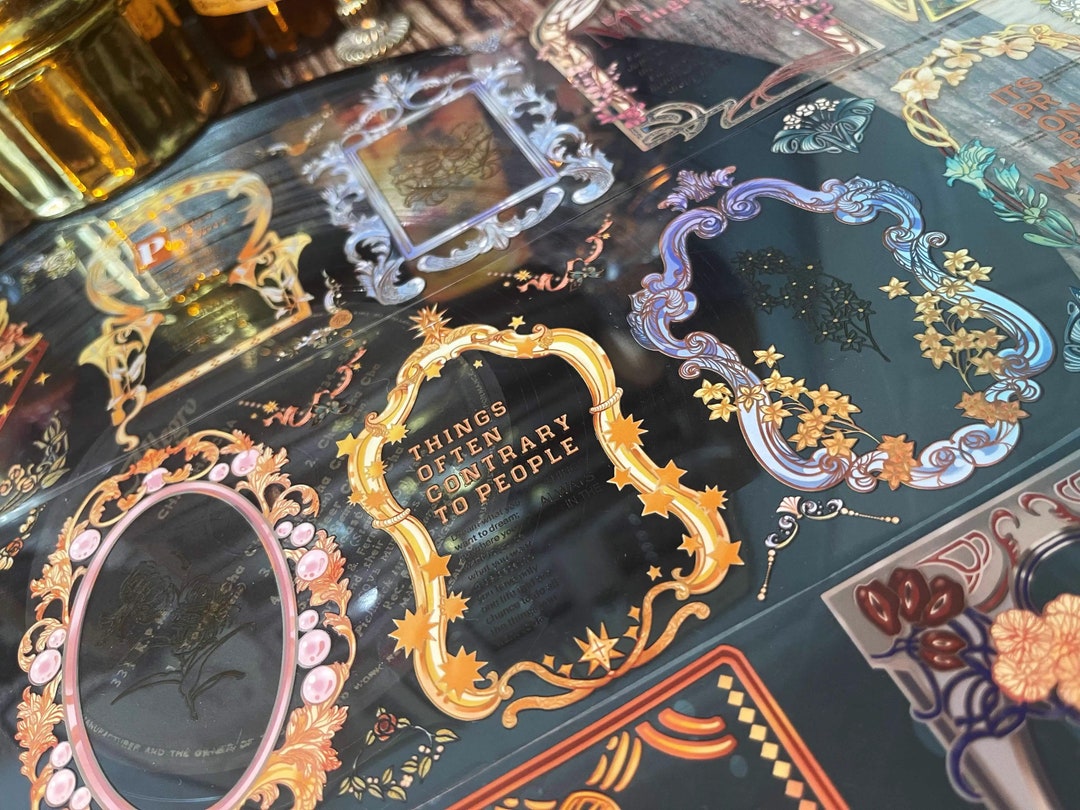 Neverland Decor Original Illustration Clear Tape Roll, Extra Wide ...