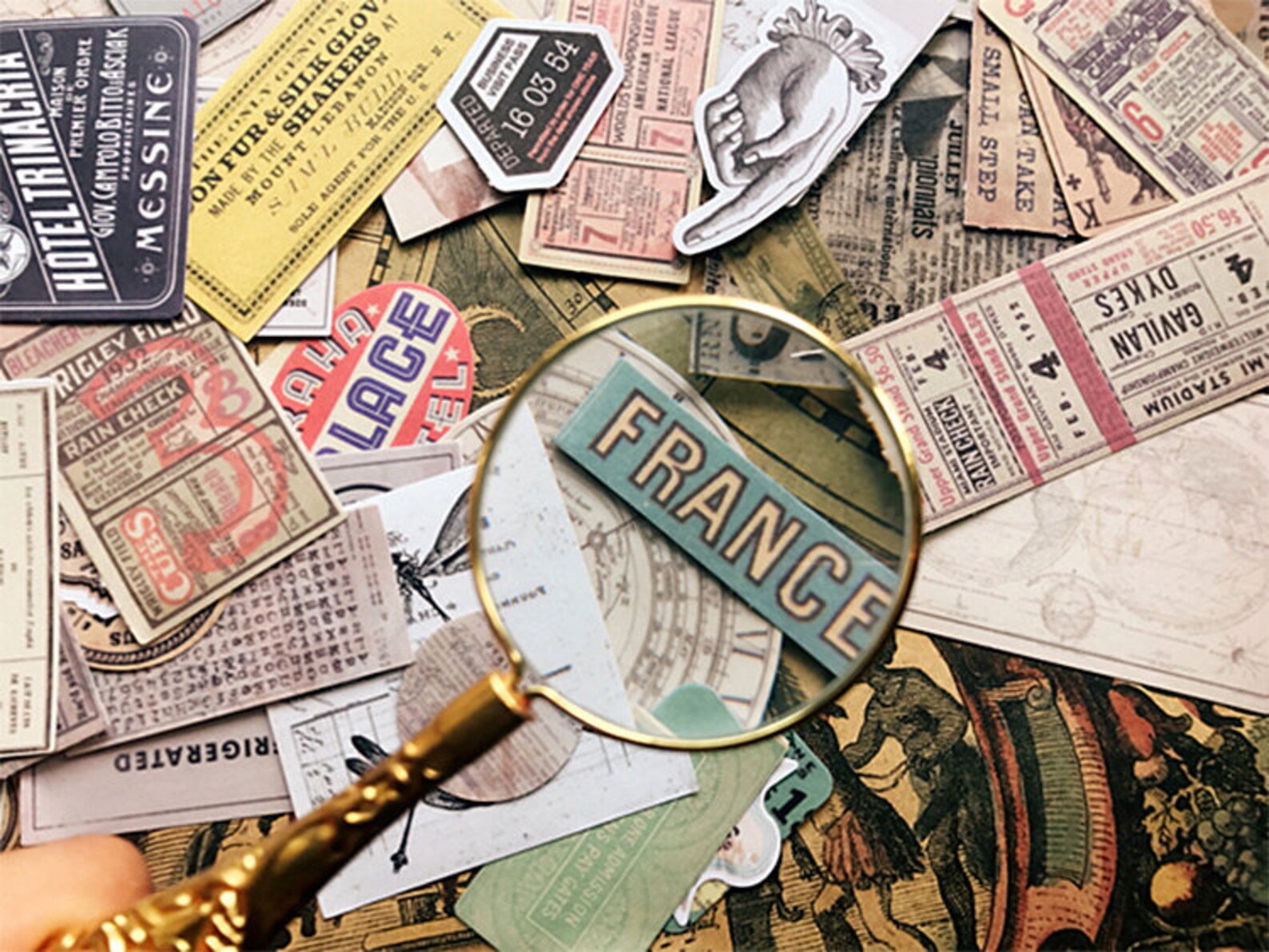 52PCS Vintage Ticket Stubs Stickers Pack Traveler's - Etsy