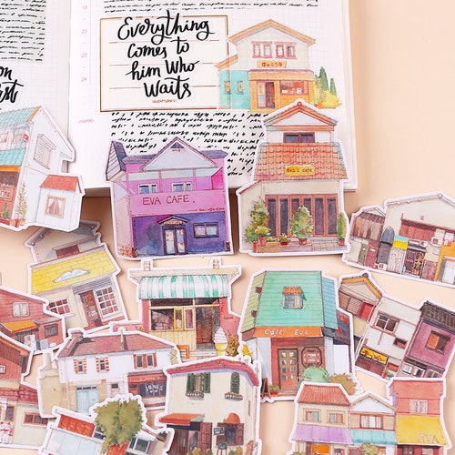 Boutique Shop Sticker Pack Bohemian Storefront Sticker Sack - Etsy