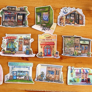Boutique Shop Pack, Bohemian Storefront Sticker Sack, Planner, Sticker ...