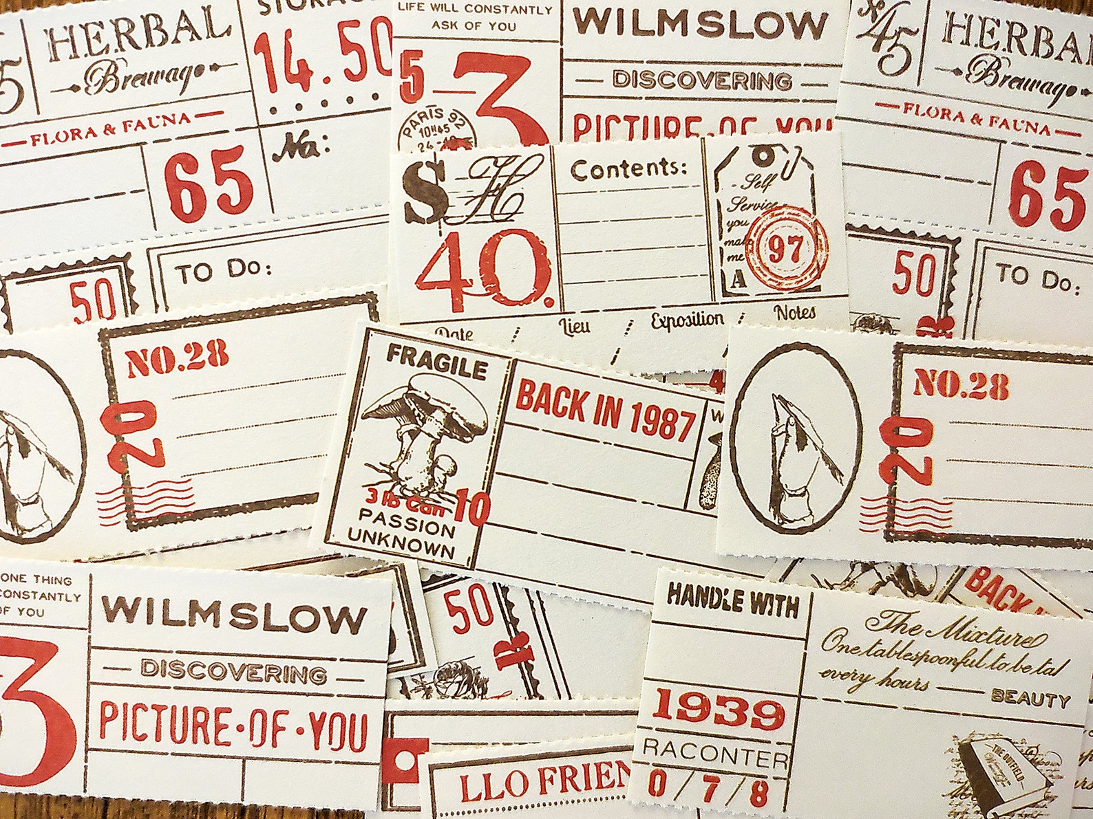 Vintage Style Notepad Keepsakes Note Paper Mushroom | Etsy