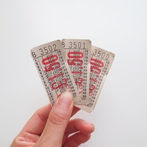 Single Ticket or Multiple Tickets Set, Ephemera, U.K. Transportation ...