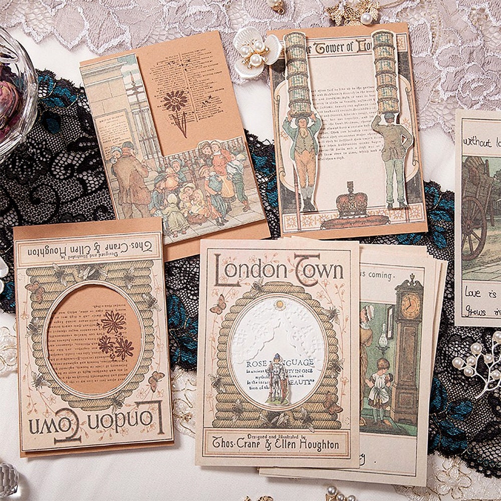 Medieval Art Themed Memo Paper the Middle Ages Collage Paper - Etsy UK