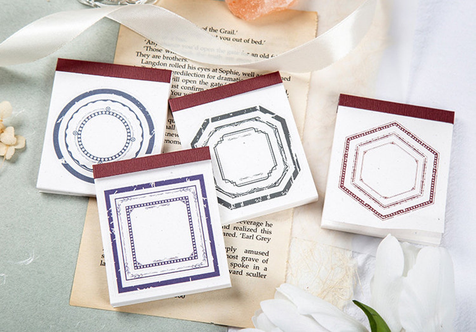 Assorted Frames Memo Pad Detachable Die-cut Shape Decorative - Etsy