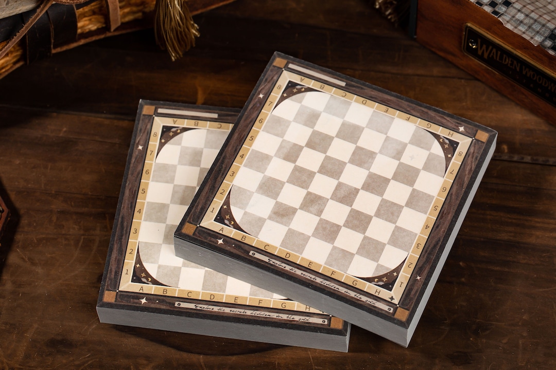Checkerboard Pattern Memo Pad, Reco Studio Original Design Paper Pad ...