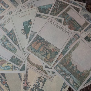 Medieval Art Themed Memo Paper, the Middle Ages Collage Paper, Gothic ...