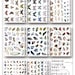Butterfly Sticker Sheets Set, Lin Chia Ning Original Design Stickers ...