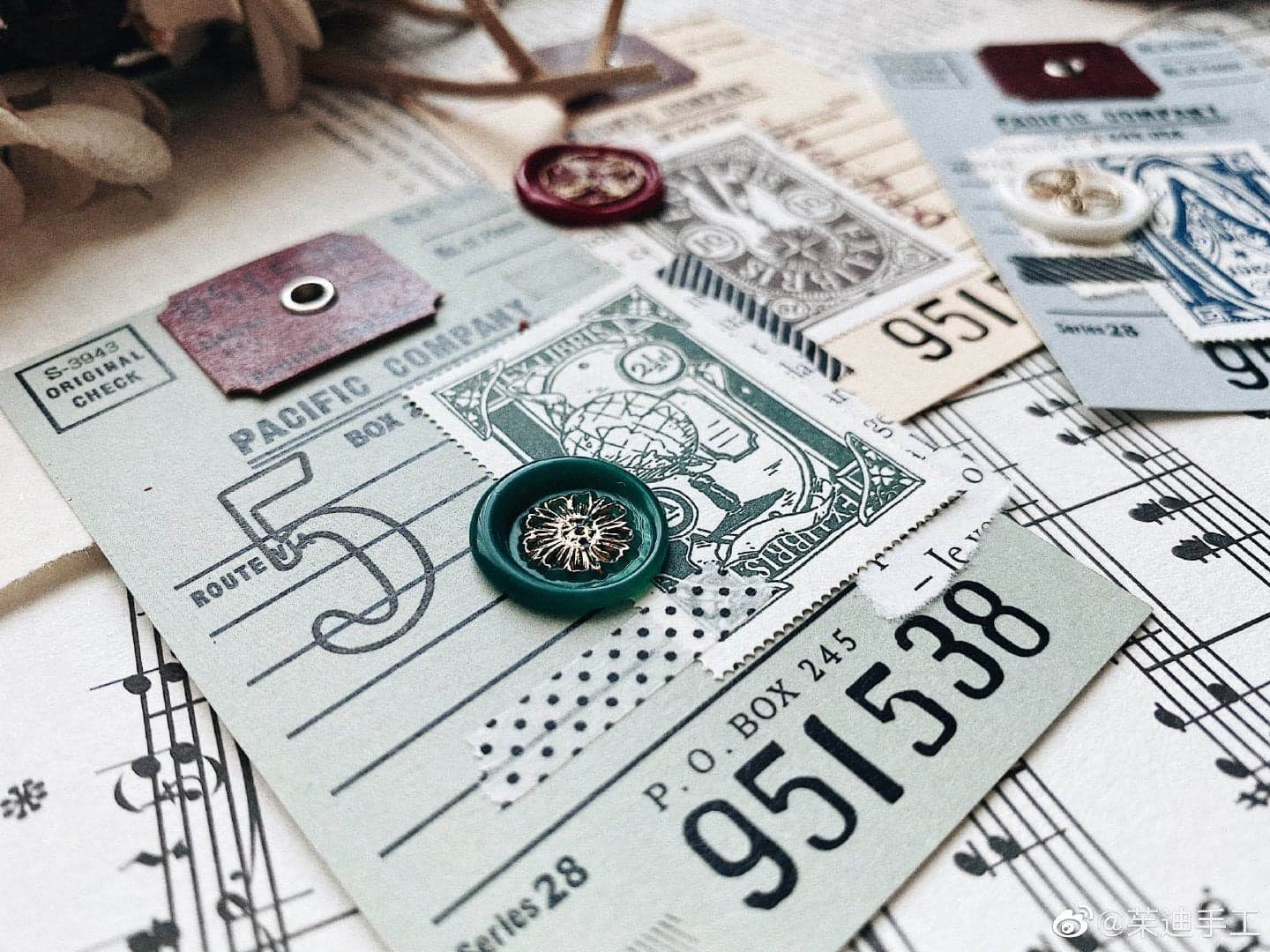 3PCS Train Ticket Stubs Vintage Transit Tags Ephemera | Etsy