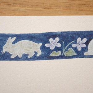 Spring Harbinger Postcard, 4legs Illustrated Post Card, Bear With Flag ...