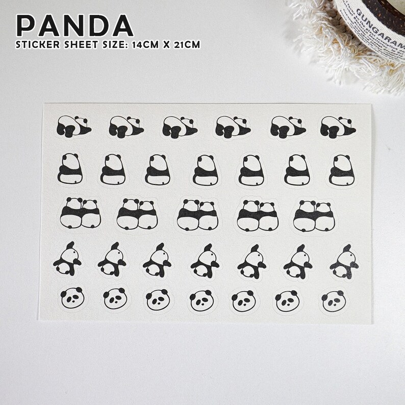 Assorted Planner Stickers Sheet Jennyuanzi Original Design - Etsy