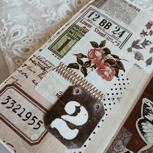 Vintage Number Labels and Tags Stickers Pack, Label Stickers, Ephemera ...