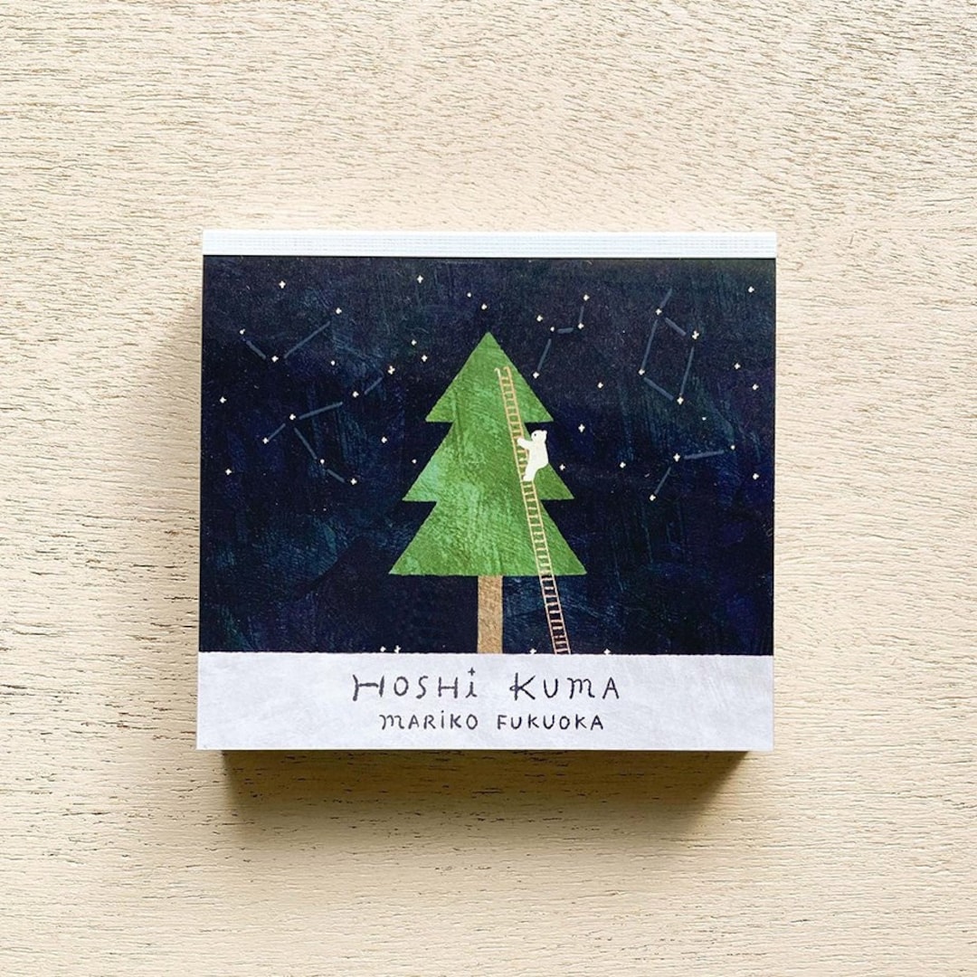 120PCS Star Bear Memo Block, Cozyca, Hoshi Kuma, Original Illustration ...