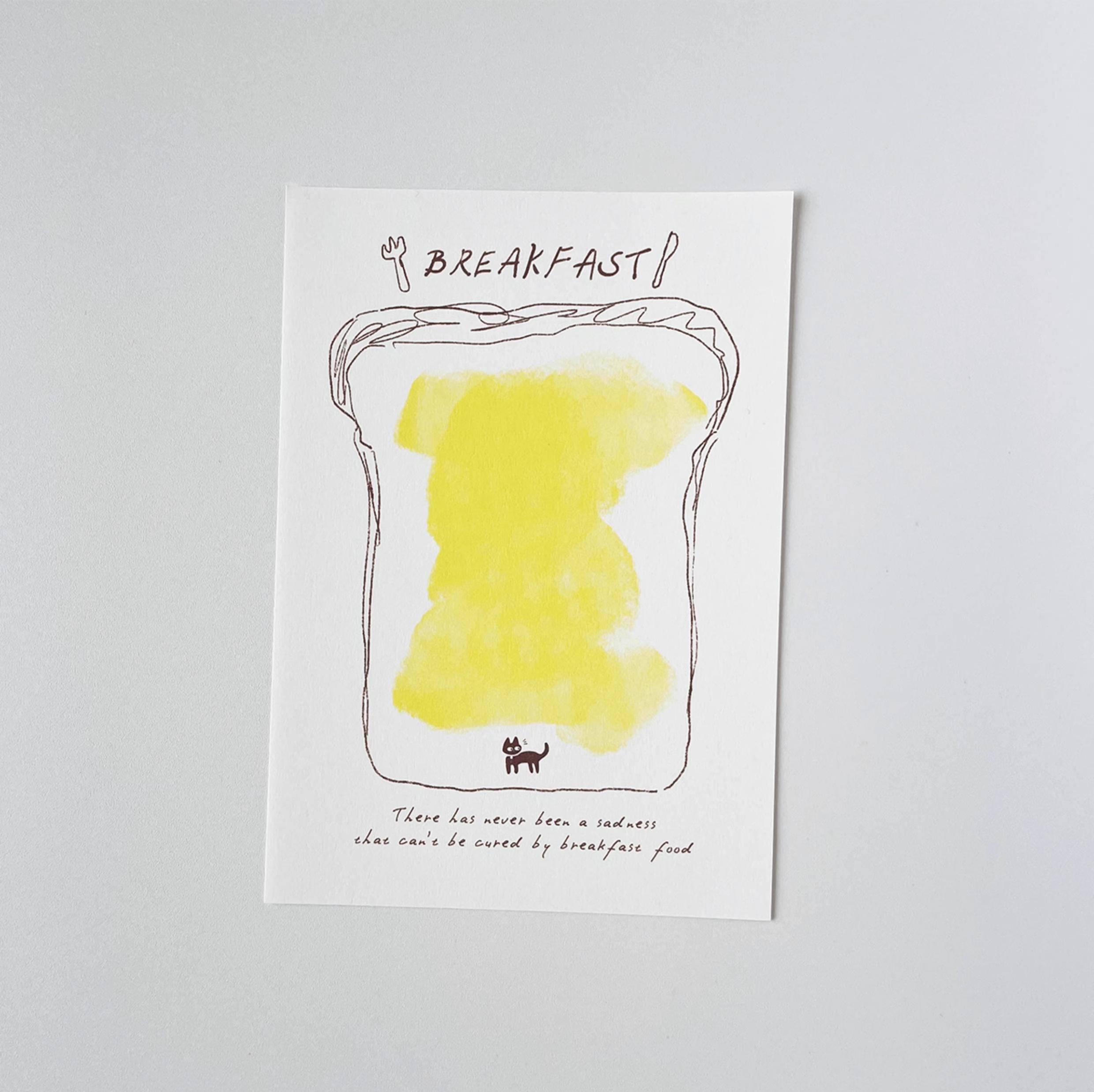 Eat Well Memo Pad, Nekocha Original Design, Food Diary, Breakfast, Food ...