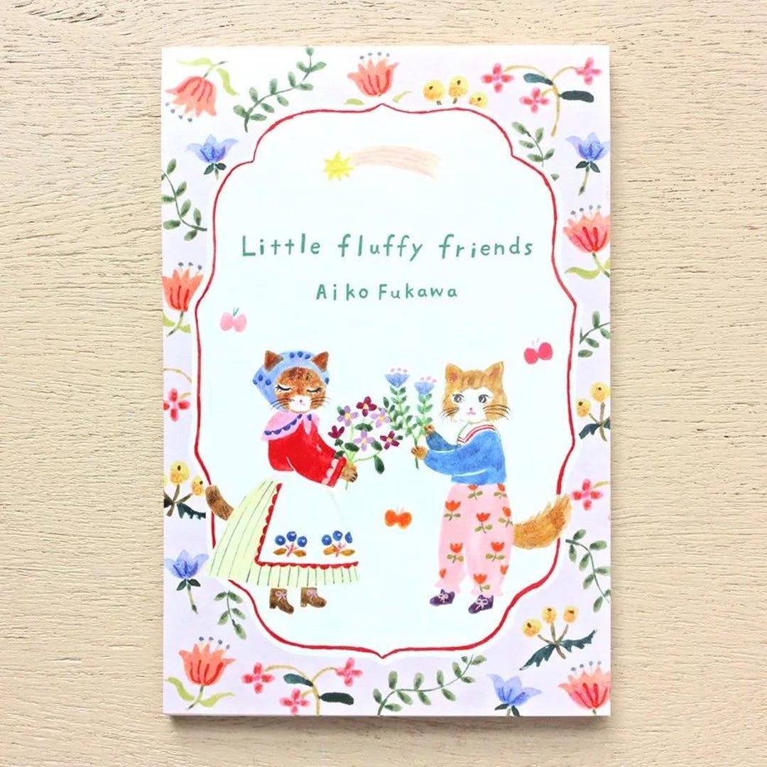 Little Fluffy Friends Writing Paper Pad, Cozyca, Aiko Fukawa ...