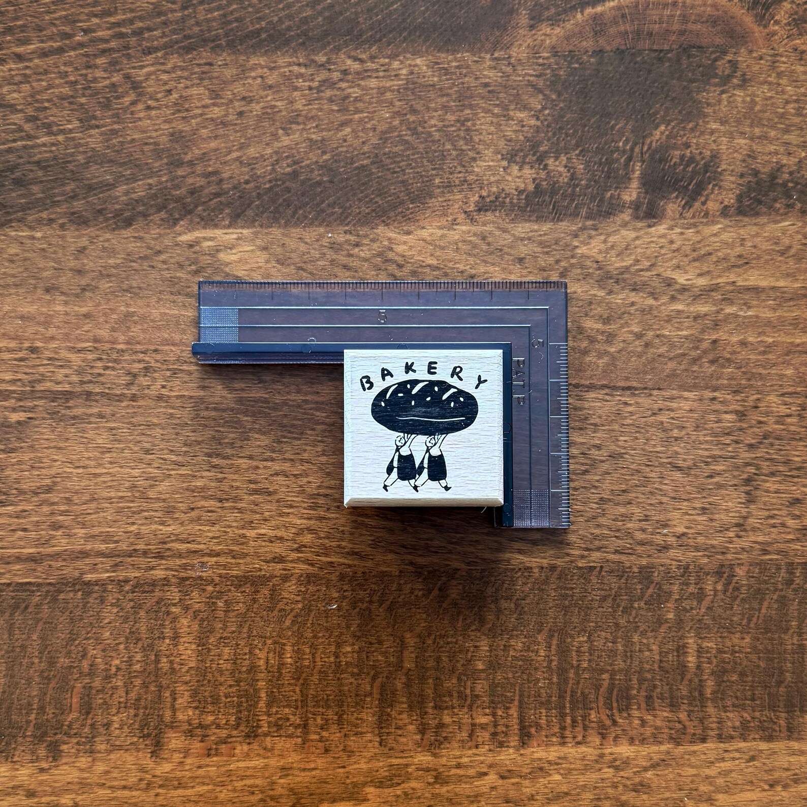 Sanby Stamp Ruler, Corner Ruler, Stamp Positioning Guide for Journal ...