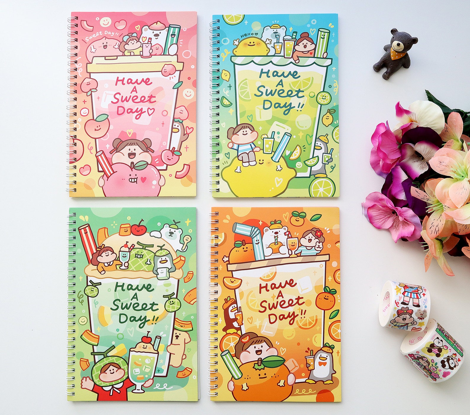 Meatball Soda Series Notebook Journal Softcover Spiral Bound - Etsy