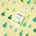Forest Sticker Set, Flower, Pine Tree Stickers, Nature Themed Journal ...