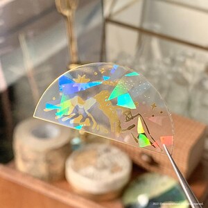 Clear Mountains Stickers Sheet, Gold Leaf Foil, Mewmewbeam Sticker ...