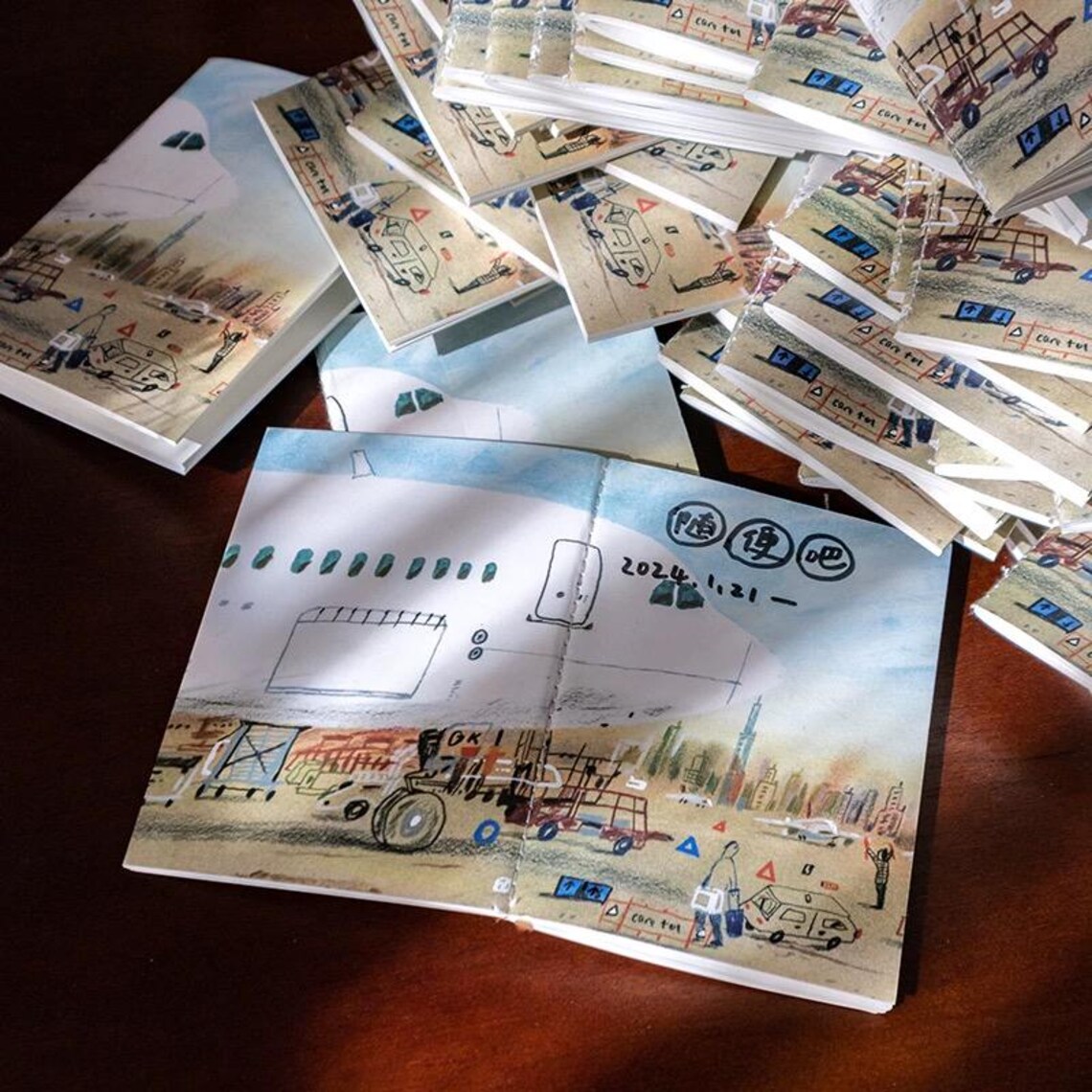 Take a Flight Traveler's Notebook Passport Size Insert, Blank White ...