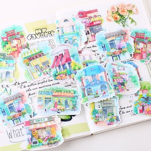 Boutique Shop Sticker Pack, Bohemian Storefront Sticker Sack, Planner ...