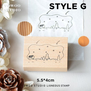 Small Moments Rubber Stamps, Daily Life, Rainy Day, Cityscape, Sunset ...